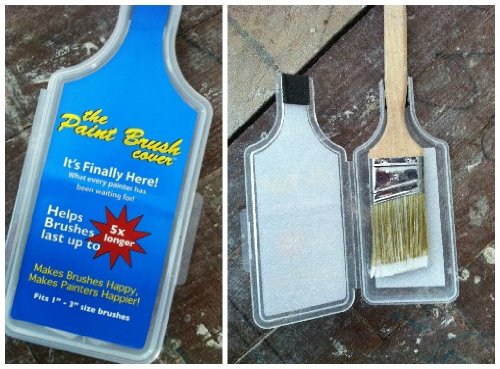 The Paint Brush Cover (3 Pack). Professional Painting Brush Holder/Case. Holds 1" to 3" Brushes