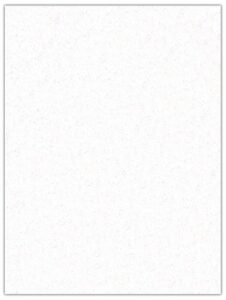 kunin eco-fi glitter friendlyfelt-stiffened, 9-inch by 12-inch, white (pack of 12)