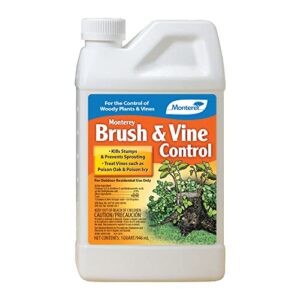 monterey lg5367 brush and vine killer stump and tree sprouting herbicide control concentrate, 32 oz