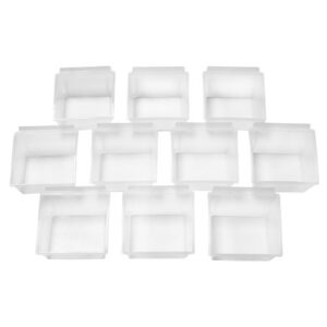 proslat 3210 probin storage bin designed for pvc slatwall, small, 10-pack