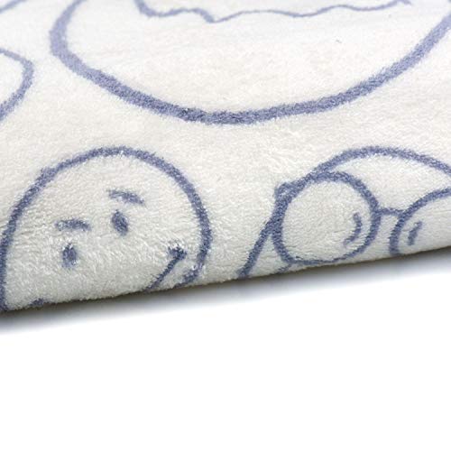 Smiley World 50 x 60 Throw Blanket