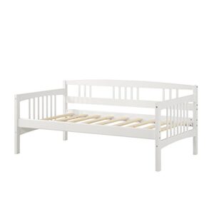 DHP Kayden Daybed Solid Wood, Twin, White