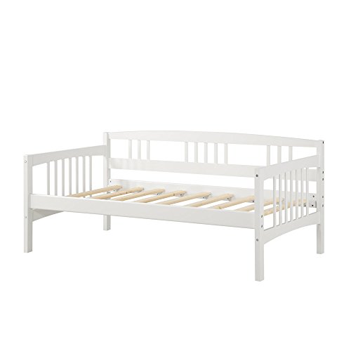 DHP Kayden Daybed Solid Wood, Twin, White