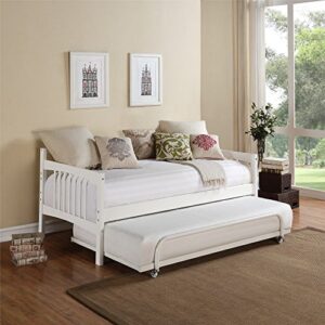 DHP Kayden Daybed Solid Wood, Twin, White