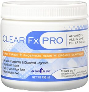 blue life usa fx pro aquarium treatment, clear, 450ml