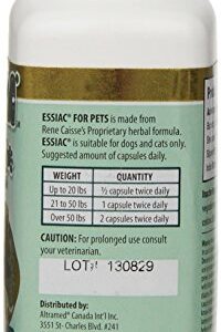 Essiac International Herbal Supplement for Pets, 60 Capsules