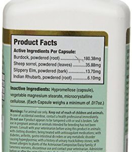 Essiac International Herbal Supplement for Pets, 60 Capsules