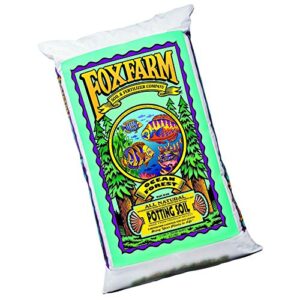 Foxfarm FX14053 Ocean Forest Plant Garden PH Adjusted 12 Quarts Potting Soil Blend Mix for Containerized Plants, 11.9 Pound Bag (2 Pack)