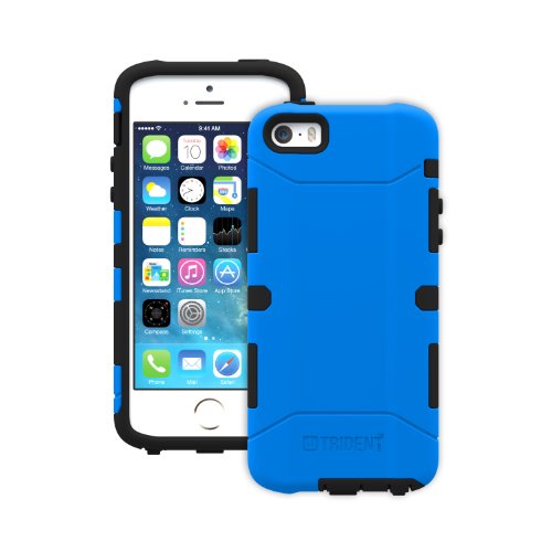 Trident Case Aegis 2 Series Case for iPhone 5/5S - Retail Packaging - Blue