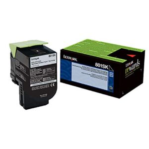 lexmark 801sk (80c1sk0) black toner cartridge for cx310, cx410, cx510