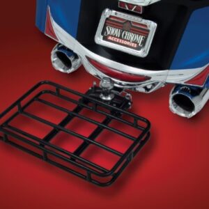 Show Chrome 52-828 Universal Motorcycle Trailer Hitch Luggage Cooler Storage Rack