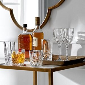 Marquis by Waterford Markham Double Old Fashion Set of 4, 11 oz, Clear