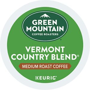 Green Mountain Coffee Roasters Vermont Country Blend, Single-Serve Keurig K-Cup Pods, Medium Roast Coffee, 12 Count (6 Pack)