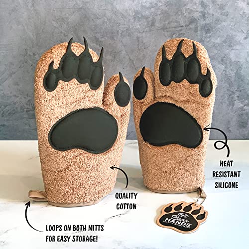 Genuine Fred Oven Mitts Bear Hands