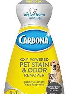 Carbona Oxy-Powered Pet Stain & Odor Remover w/ Active Foam Technology | 22 Fl Oz, 1 Pack