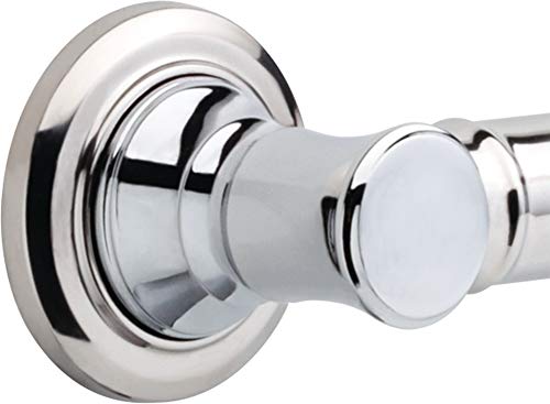 Delta Faucet 41612 Wall Mounted 12" Decorative Grab Bar in Polished Chrome