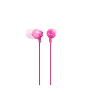 sony mdr-ex15lpp pink in ear headphones mdrex15