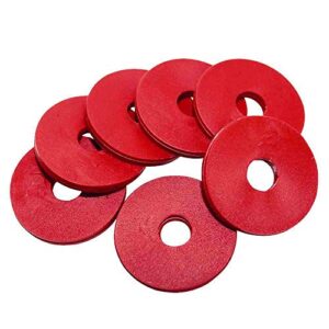 bormioli rocco bottle gaskets, bag of 50 food storage, red