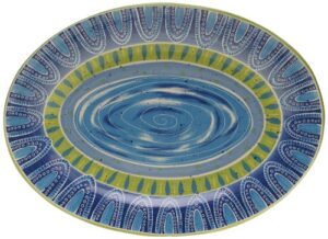 certified international tapas oval platter, 16 by 11.75-inch