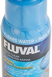 Fluval Quick Clear for Aquarium Water Treatment, 4-Ounce