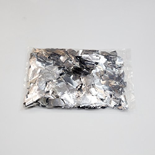 Ultimate Confetti Shiny Silver Metallic Bulk Confetti Bag, Includes 1 Pound Bag Confetti | Great for Celebrations, Weddings, Confetti Party, Fiesta Confetti, 2022 Graduation, & More