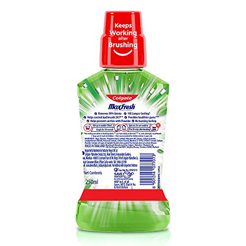 Colgate Plax Fresh Tea Mouthwash - 250 ml