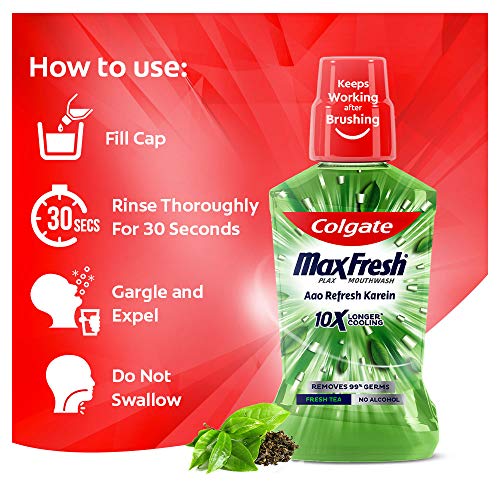 Colgate Plax Fresh Tea Mouthwash - 250 ml