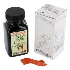 noodler's ink fountain pen bottled ink, 3oz, cayenne