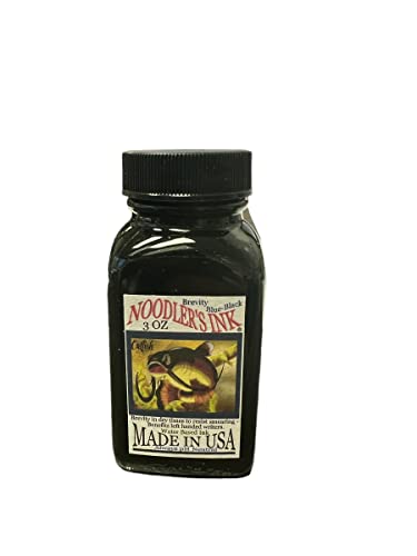 Noodler's Ink Fountain Pen Bottled Ink, 3oz, Brevity Blue-Black