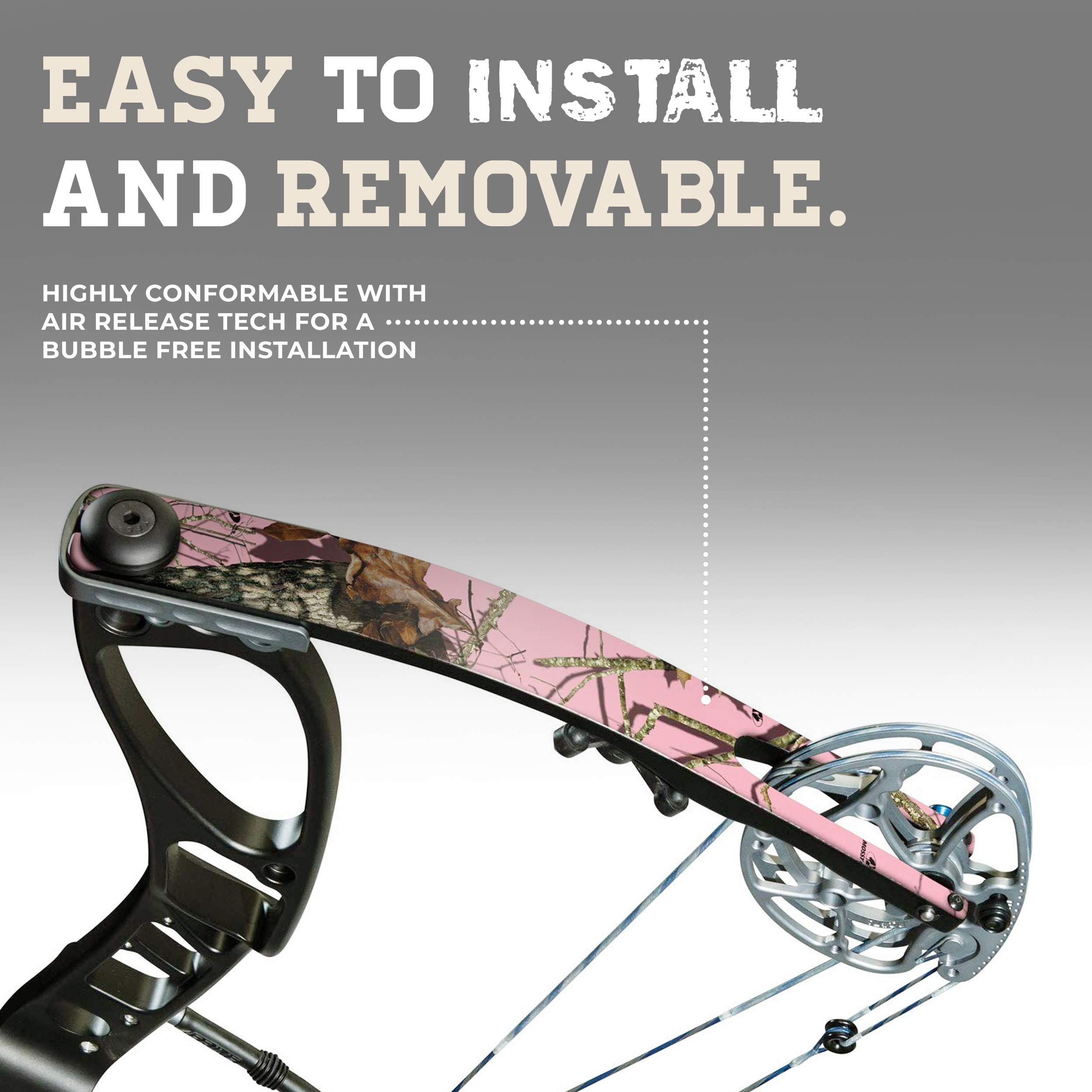 Mossy Oak Graphics (18007-BUP) Break-Up Pink 'Compound Bow/Crossbow' Limb Skin