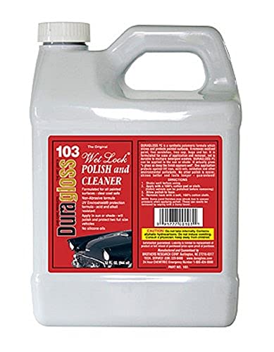 Duragloss 103 Wet Look Polish and Cleaner, 32 fl. oz, 1 Pack