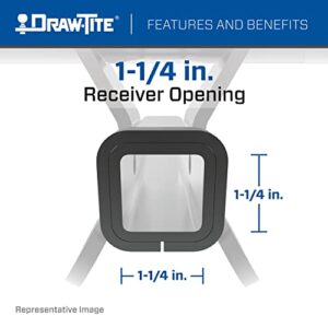 Draw-Tite 36529 Class II Frame Hitch with 1-1/4" Square Receiver Tube Opening