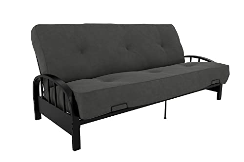 DHP Aiden Metal Futon Frame, Black Large