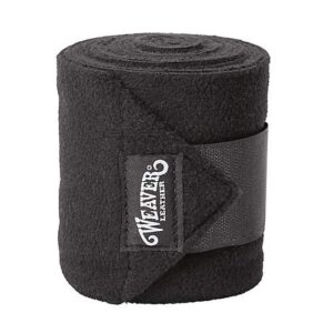 weaver polo leg wraps 4 pack black