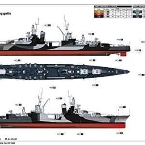 Trumpeter USS Indianapolis CA35 Heavy Cruiser 1944 (1/350 Scale)