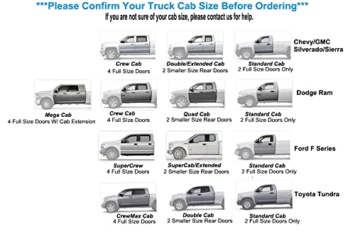 Raptor Series Nerf Bars Side Steps 4in Oval Stainless Steel Curved for 00-06 Toyota Tundra Extended Cab/Access Cab