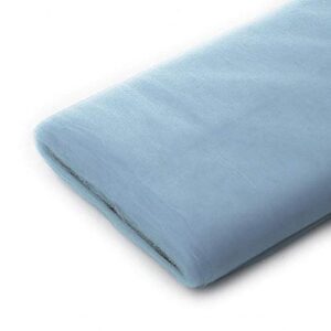 ever shine tulle bolt, light blue, 54" x 40 yd