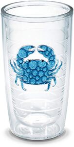 tervis tumbler, 16-ounce, "blue crab" -