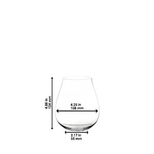 Riedel Big O Wine Tumbler Pinot, Set of 2, 26.88 oz