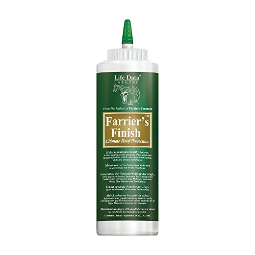 Life Data Farrier's Finish - Hoof Disinfectant and Conditioner, 16 oz (473mL)