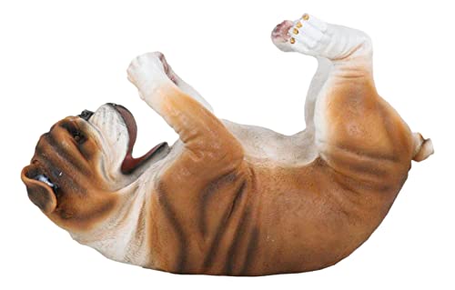 Ebros Lifelike Purebreed Pedigree Canine Adorable American Bulldog Dog Wine Bottle Holder Figurine Statue As Kitchen Wine Cellar Centerpiece Decor Storage Organizer (American Bulldog)