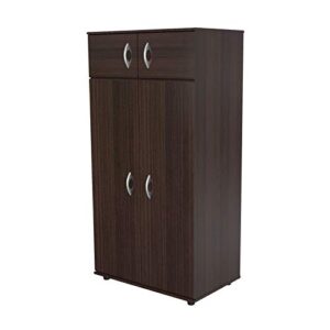 inval 4-door armoire wardrobe, espresso