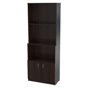 inval cabinet bookcase, espresso-wengue