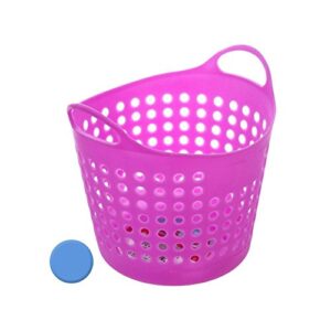 bulk buys small round storage basket pack of 24