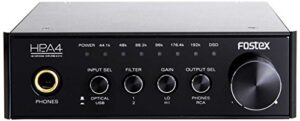 fostex hp-a4 24-bit digital to analog converter/headphone amplifier