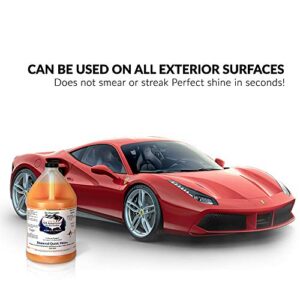 All American Car Care Products Diamond Quick Shine - Premium Detailing Finishing Spray-On Polymer Wax For Deep Glossy Finish and UV Protectant (1 Gallon)