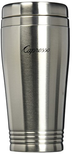 Capresso 16 Ounce Insulated Travel Mug, Stainless Steel (4425.05)