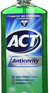 Act Anticavity Fluoride Mouthwash Mint 18 fl oz (Pack of 3)