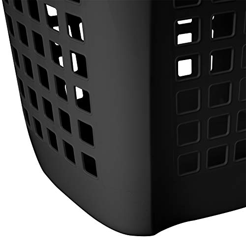 Sterilite Ultra Easy Carry Hamper Laundry, Black 4