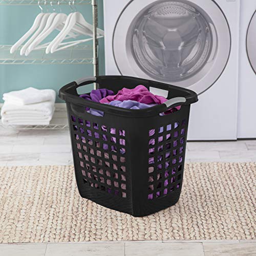 Sterilite Ultra Easy Carry Hamper Laundry, Black 4